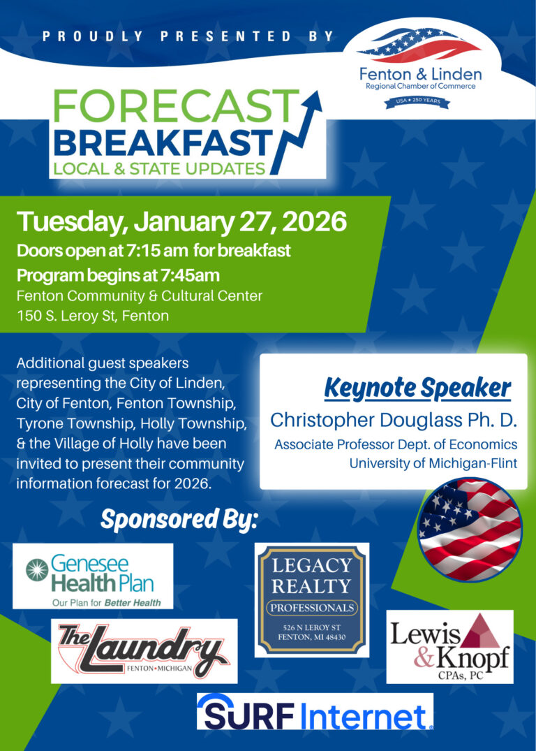 Forecast Breakfast - Fenton & Linden Regional Chamber of Commerce